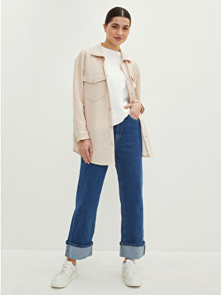 LCW Modest - LCW Modest Indigo Standart Fit Düz Cep Detaylı Rodeo Kadın ...