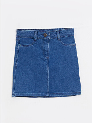 LCW ECO Jupe en Jean Basic Girl -W29333Z4-507 - LC Waikiki
