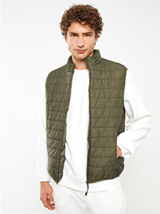 Slim Fit High Collar Men's Inflatable Vest -S30358Z8-HCZ - LC Waikiki