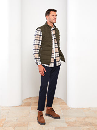 LCW Vision Slim Fit Funnel Neck Men's Vest -S30388Z8-HDA - LC Waikiki