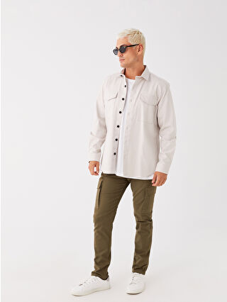 XSIDE Standard Fit Men's Cargo Trousers -W3CQ64Z8-SGU - LC Waikiki