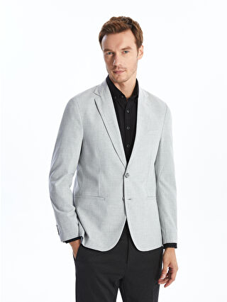 LCWAIKIKI Formal Slim Fit Men's Blazer Jacket -S4CK04Z8-CTK - LC Waikiki