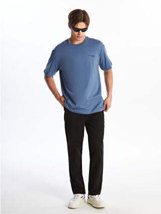 XSIDE Opušteni kroj keper muške pantalone -S4MT95Z8-RQL - LC Waikiki