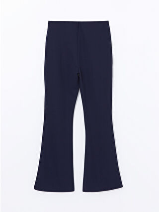 Lacivert Dar Fit İspanyol Paça Kadın Pantolon - W4FD18Z8-Y5H | LCW