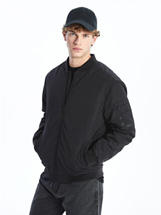 XSIDE Standard Fit College Collar Men's Bomber Jacket -S51418Z8-CVL ...