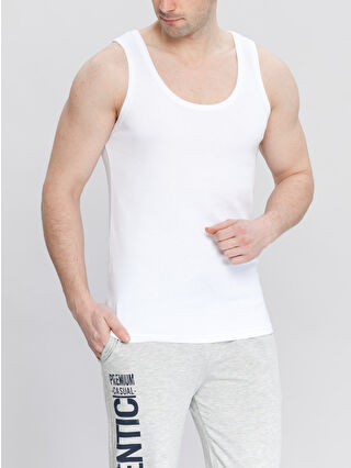 LC WAIKIKI Beyaz İç Giyim Atlet - 6Y2028Z8-G00 | LCW