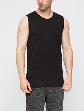 Siyah İç Giyim Atlet - 6Y4911Z8-G99 | LCW