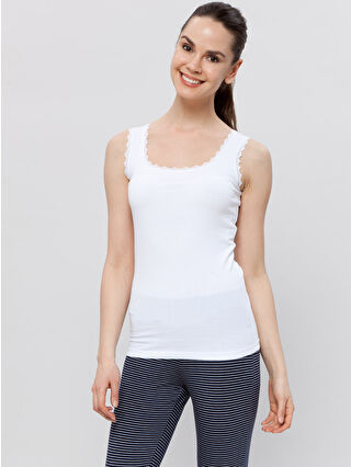 LCW DREAM Beyaz İç Giyim Atlet - 6Y3557Z8-G00 | LCW