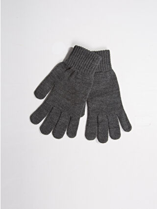 Antrasit Koyu Gri Eldiven - 6K4777Z8-62S | LCW