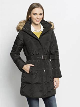 Yeni Siyah Şişme Mont - 6K3269Z8-CVL | LCW