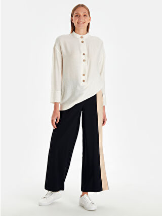 LCW Modest Siyah Rahat Kalıp Kadın Pantolon - 9WM214Z8-CVL | LCW