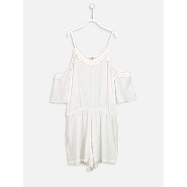 Omuzları Açık Vual Plaj Tulum Omuzları Açık Vual Plaj Tulum