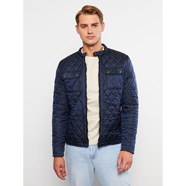 LCW VISION Slim Fit Biker Yaka Erkek Mont LCW VISION Slim Fit Biker Yaka Erkek Mont