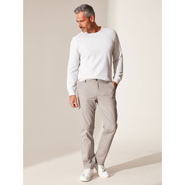 Normal Kalıp Gabardin Chino Pantolon