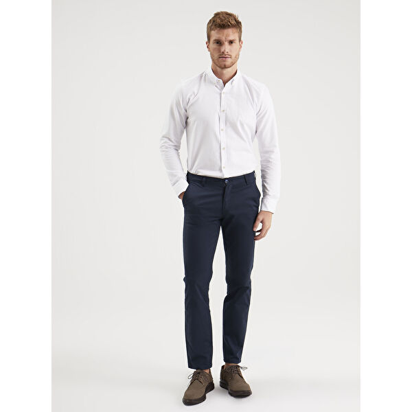 Normal Kalıp Gabardin Chino Pantolon