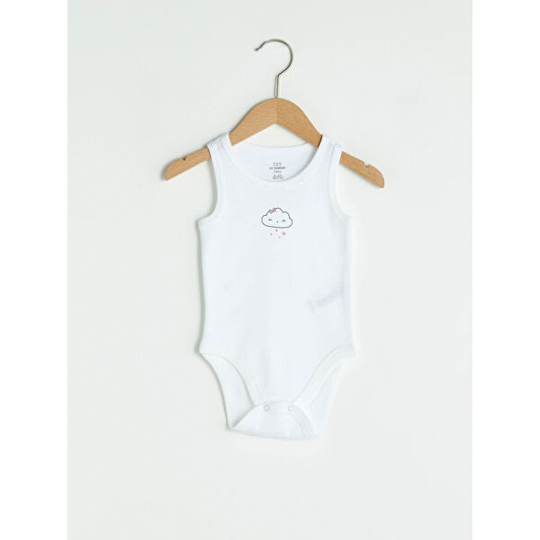 Baskılı Pamuklu Çıtçıtlı Body