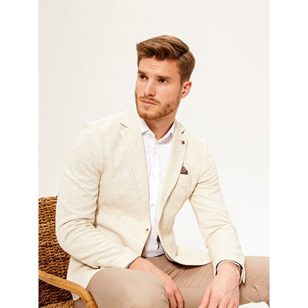 Dar Kalıp Erkek Blazer Ceket
