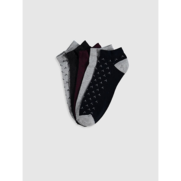 Desenli Patik Çorap 5'li