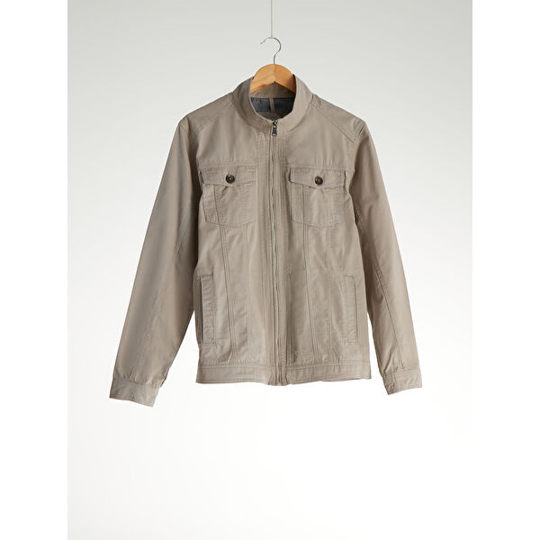 LCW CLASSIC Rahat Kalıp Dik Yaka İnce Erkek Mont