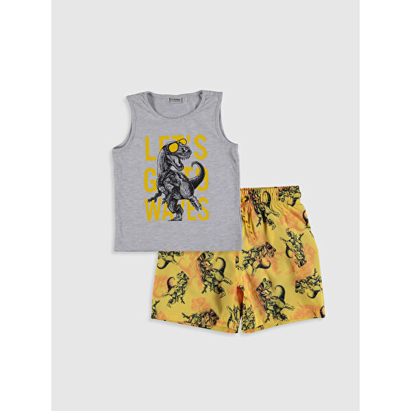 Erkek Çocuk Güneşte Renk Değiştiren Yüzme Takım Erkek Çocuk Güneşte Renk Değiştiren Yüzme Takım