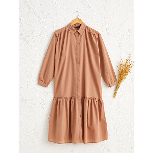 Volan Detaylı Oversize Tunik Volan Detaylı Oversize Tunik