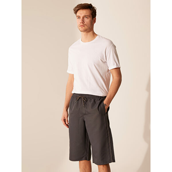 Diz Altı Boy Deniz Şortu