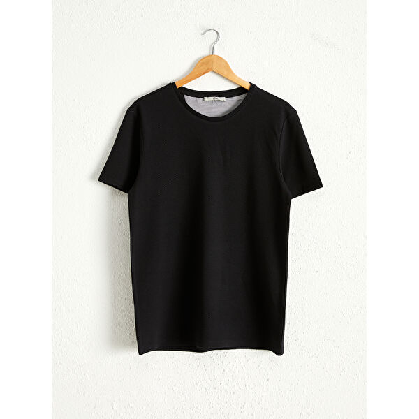 Slim Fit Bisiklet Yaka Basic Tişört