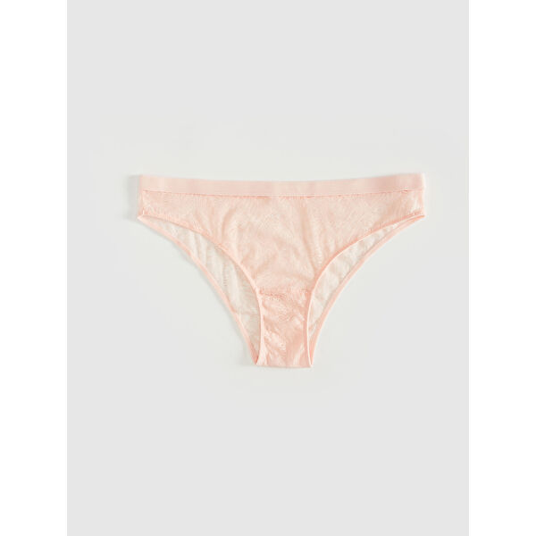 Dantel Detaylı Brezilian Külot