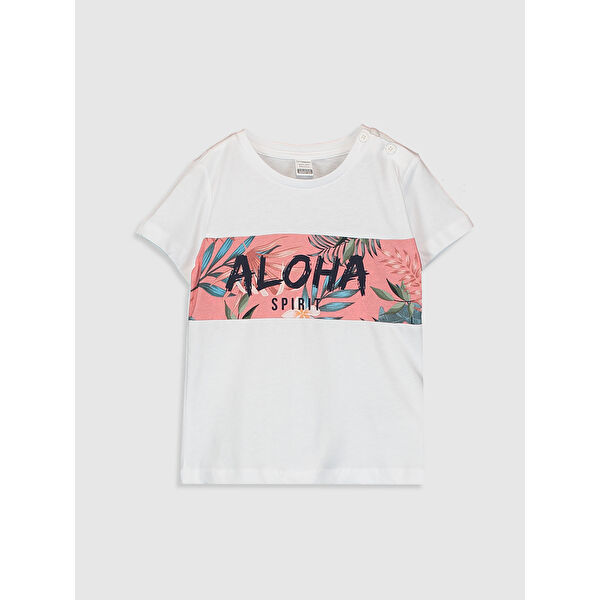 Erkek Bebek Baskılı Tişört  Aile Kombini