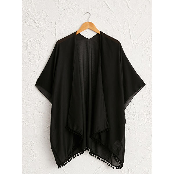 Çiçek Desenli Vual Kaftan