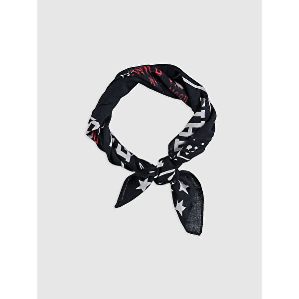 Kız Çocuk Baskılı Pamuklu Bandana