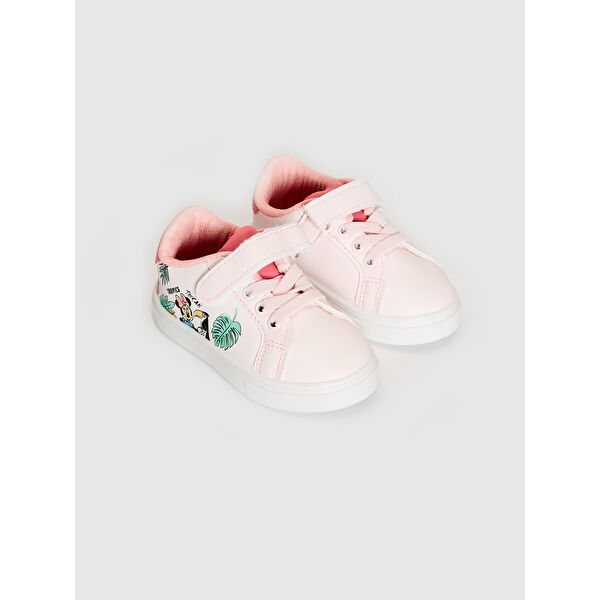 Kız Bebek Minnie Mouse Baskılı Sneaker