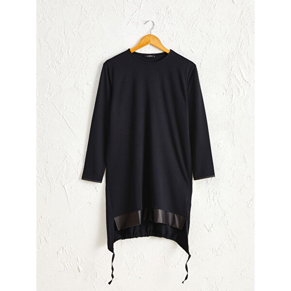 Dokulu Kumaştan Esnek Tunik Dokulu Kumaştan Esnek Tunik