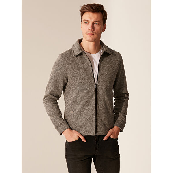 LCW CLASSIC Regular Fit Fermuarlı İnce Mont