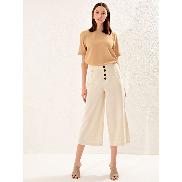 LCW CLASSIC Kadın Geniş Paça Pantolon