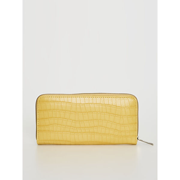 Kroko Desenli Cüzdan