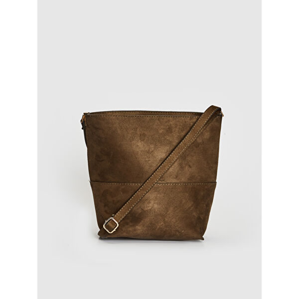 Kadın Süet Omuz Çantası Kadın Süet Omuz Çantası