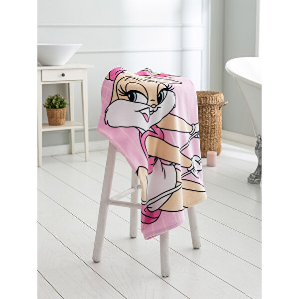 Lola Bunny Lisanslı Kadife Plaj Havlusu 70x150 Cm