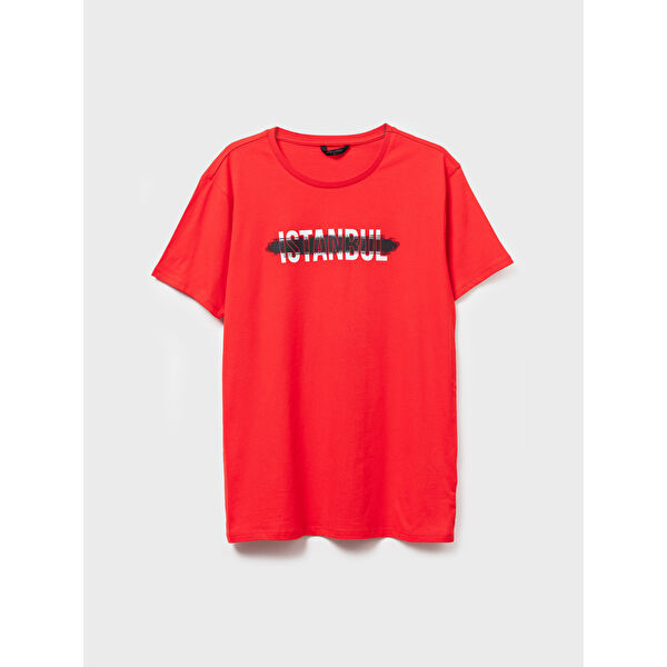 İstanbul Baskılı Tişört Baba Oğul Kombini