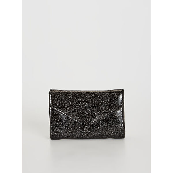 Deri Görünümlü Kapaklı Cüzdan