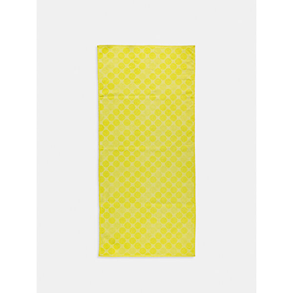 Desenli Kadın Plaj Havlusu