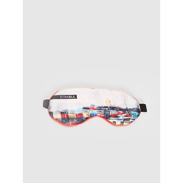 Baskılı Kadın Uyku Bandı