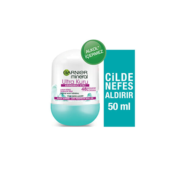 Garnier Mineral Ultra Kuru Roll-On Deodorant Garnier Mineral Ultra Kuru Roll-On Deodorant