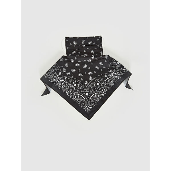 Baskılı Maskeli Bandana Baskılı Maskeli Bandana