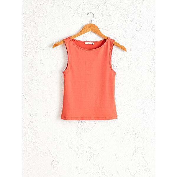 Bisiklet Yaka Dar Fit Askılı Penye Kadın Düz Esnek Atlet Bisiklet Yaka Dar Fit Askılı Penye Kadın Düz Esnek Atlet