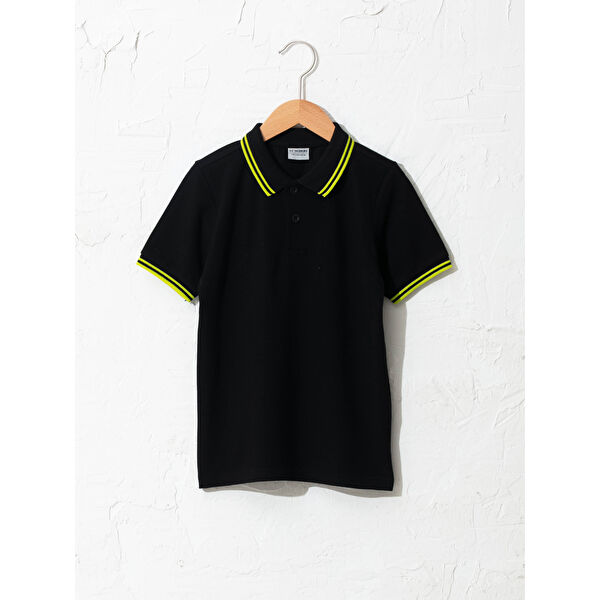 Polo Yaka Basic Kısa Kollu Erkek Çocuk Tişört