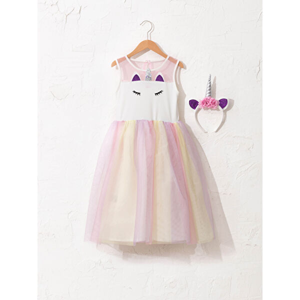 Kız Çocuk Tütü Elbise ve Taç