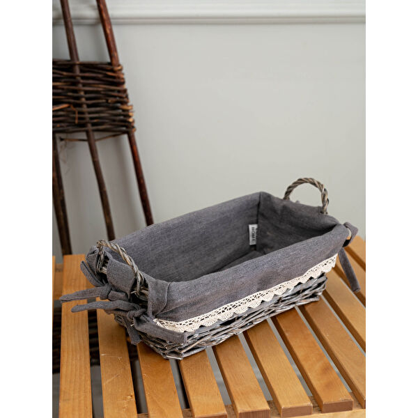 Hasır Organizer Sepet 13x25x9 Cm Hasır Organizer Sepet 13x25x9 Cm