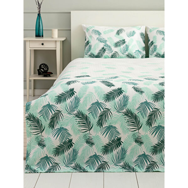 Çift Kişilik Desenli Pike Takımı