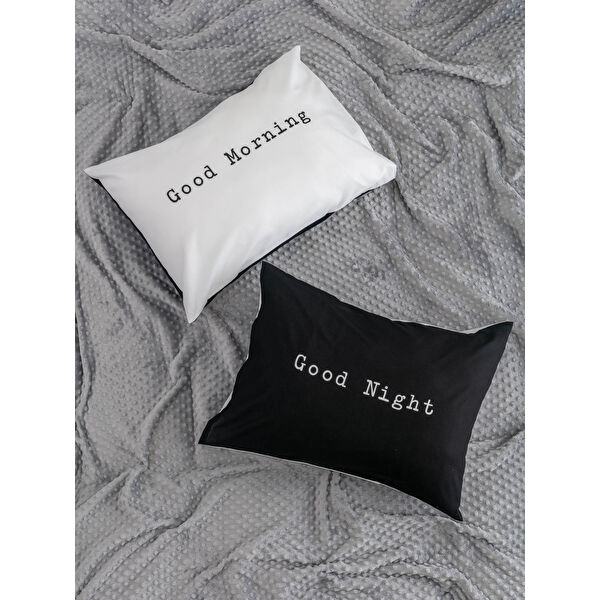 Baskılı Dokuma Yastık Kılıfı 2'li 50x70 Cm